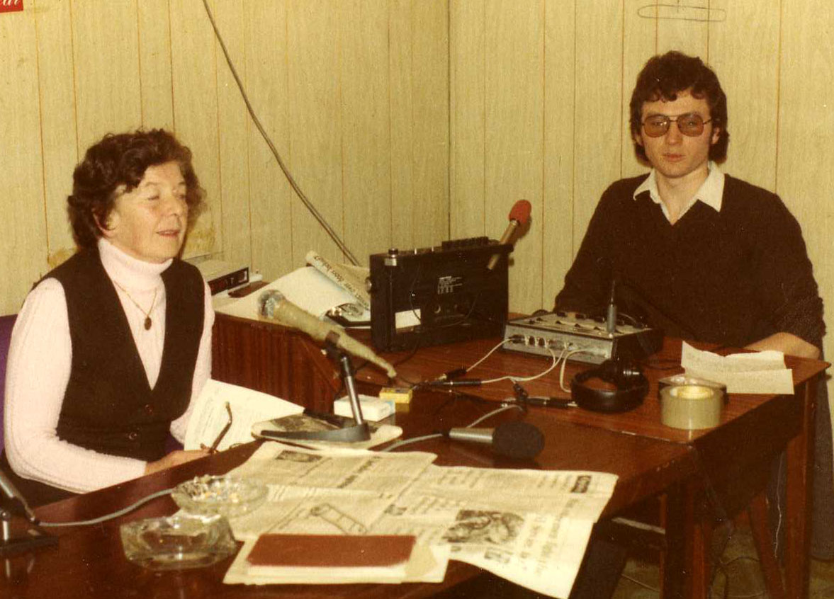 Tony King and Paul Downey on ARD - Irish Pirate Radio Audio Archive