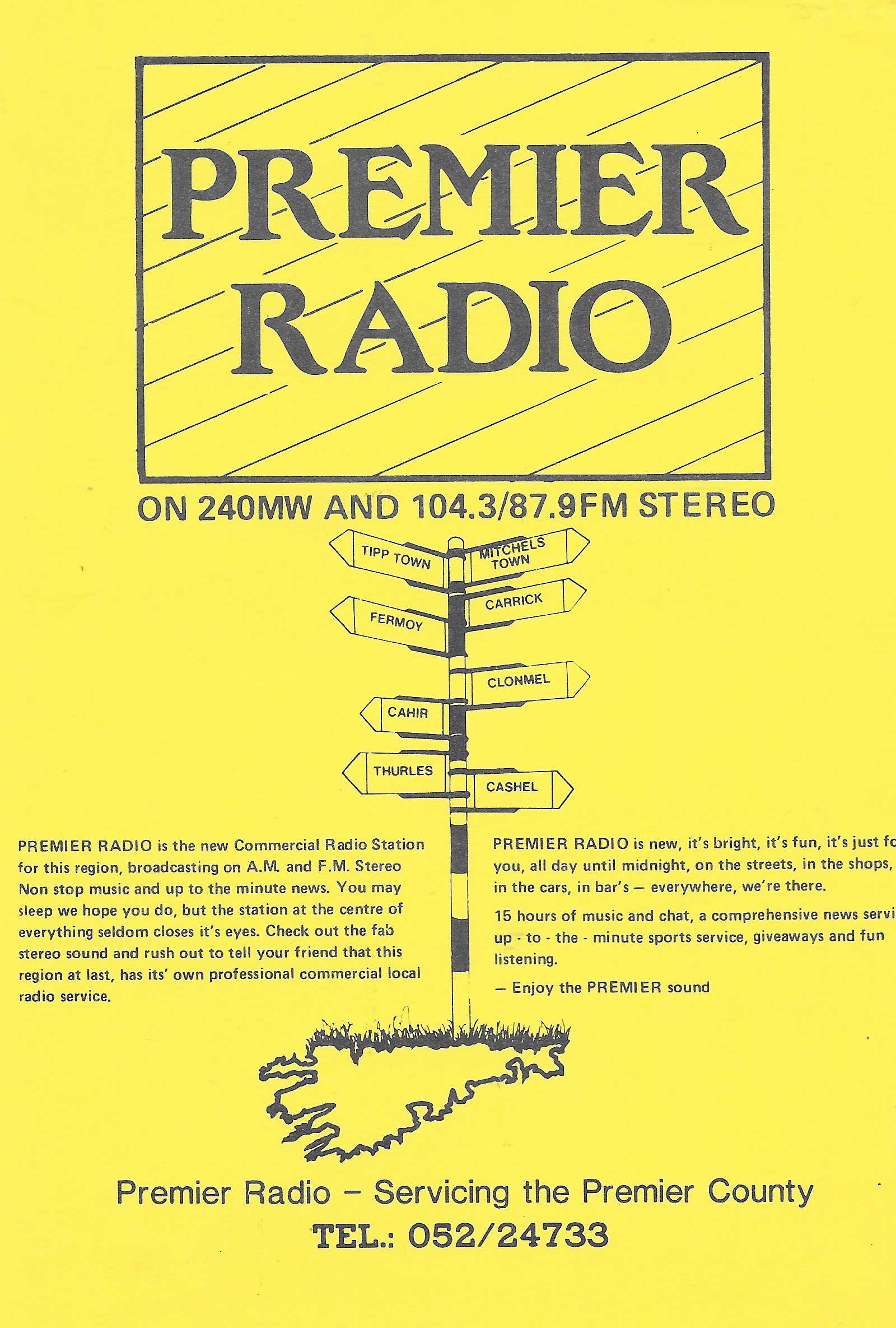 Evening shows on Premier County Radio - Irish Pirate Radio Audio Archive